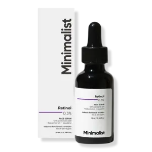MINIMALIST Retinol 0.3% Anti Aging Face Serum For Beginners - One-color