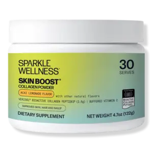 SPARKLE WELLNESS Skin Boost Verisol Bioactive Collagen Peptides Acai Lemonade 30 Servings - One-color