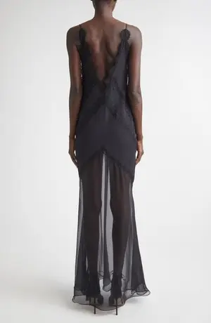 TOM FORD Enverse Satin Lace Slipdress