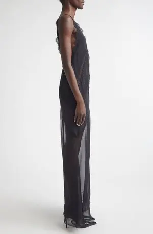 TOM FORD Enverse Satin Lace Slipdress