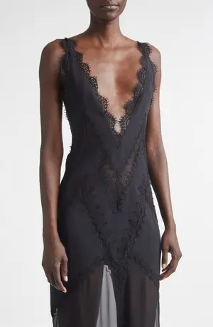 TOM FORD Enverse Satin Lace Slipdress