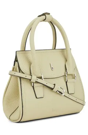 BEHNO Mini Coco Leather Satchel - Mojave