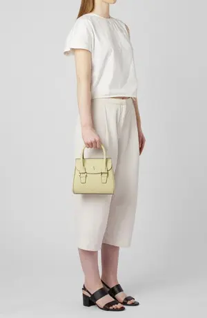 BEHNO Mini Coco Leather Satchel - Mojave
