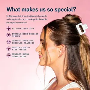 GIMME BEAUTY Rectangle Claw Clip Duo