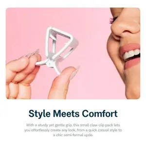 GIMME BEAUTY Rectangle Claw Clip Duo