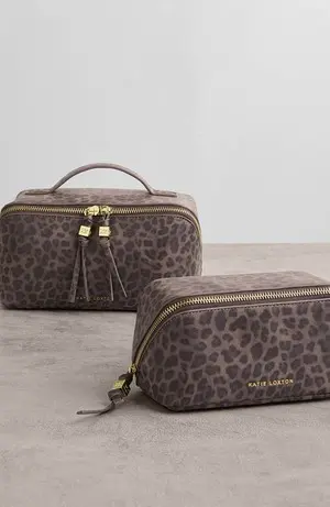 KATIE LOXTON Fold-out Mirror Make Up Bag