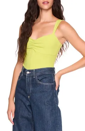 Susana Monaco Gathered Sleeveless Tank
