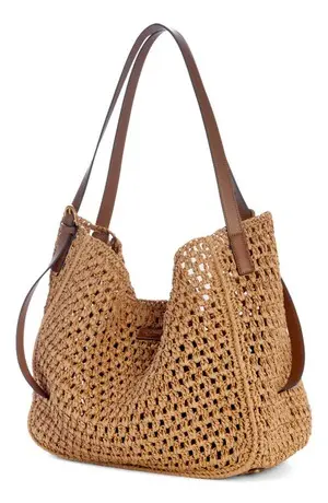 Rag & Bone Large River Straw Tote