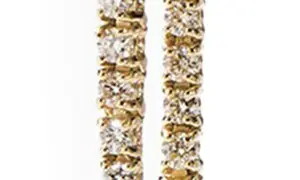 Lana Jewelry 14k Diamond Linear Drop Earrings