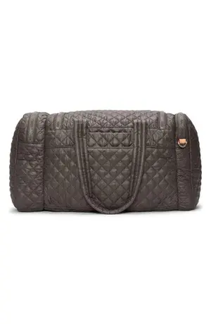 Mz Wallace Metro Team Iii Quilted Duffle Bag - Magnet
