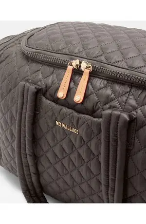 Mz Wallace Metro Team Iii Quilted Duffle Bag - Magnet