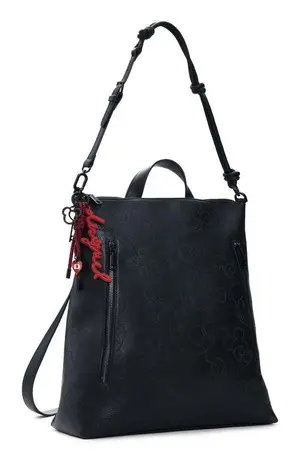 Desigual Disney Mickey Mouse Faux Leather Backpack
