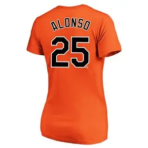 Profile Pete Alonso Baltimore Orioles Name & Number V-neck T-shirt