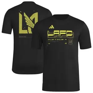 Adidas Lafc 2026 Anthem Aeroready Pregame T-shirt - Black