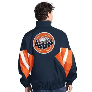 STARTER Houston Astros Cooperstown Chief Half-zip Pullover