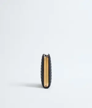 Bottega Veneta Intrecciato Nappa Leather Agenda Clutch - Midnight