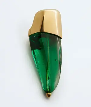 Bottega Veneta Prisma Earrings - Grass Green