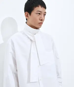 Bottega Veneta Compact Cotton Shirt