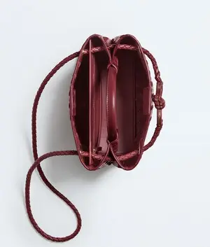 Bottega Veneta Small Andiamo Top Handle Bag - Lava Red