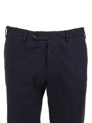 PT TORINO Slim Flat Front Trousers - Blu