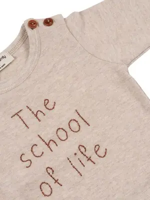ONE MORE IN THE FAMILY Embroidered T-shirt