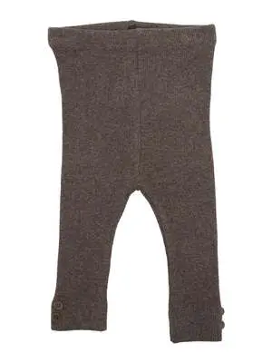 ONE MORE IN THE FAMILY Ribbed Leggings With Button Detail