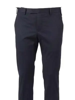 PT TORINO Flat Front Trousers - Blu