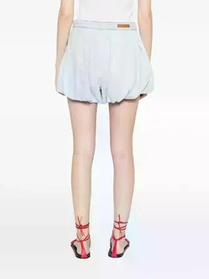 Maje Pleated Balloon Shorts
