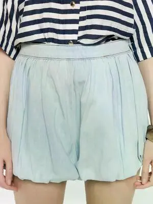 Maje Pleated Balloon Shorts
