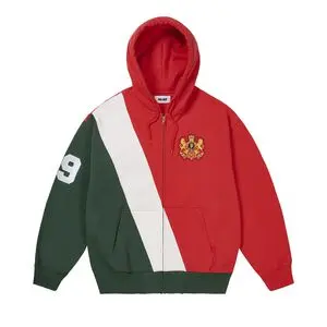 PALACE Established Zip Hood - Red
