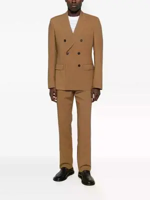 Sandro Concealed-fastening Trousers - Brown