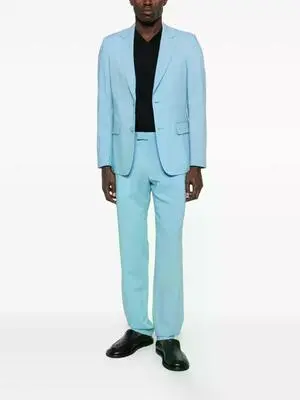 Sandro Belt-loops Trousers - Blue