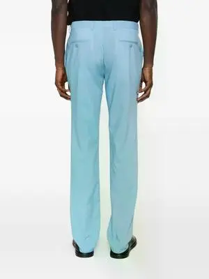 Sandro Belt-loops Trousers - Blue