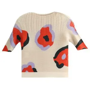 Issey Miyake Verve Pleats Top - Tan