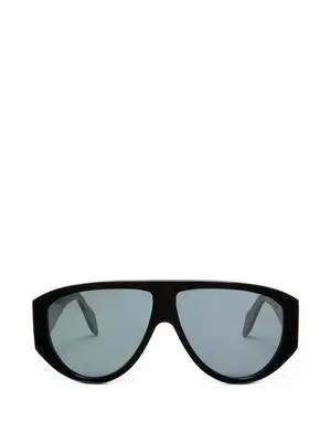 Pinko Logo-detail Pilot Sunglasses - Black