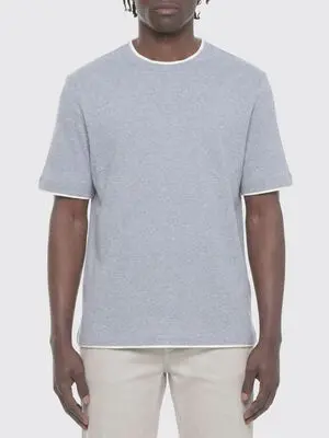 Brunello Cucinelli Basic Cotton And Linen Blend T-shirt