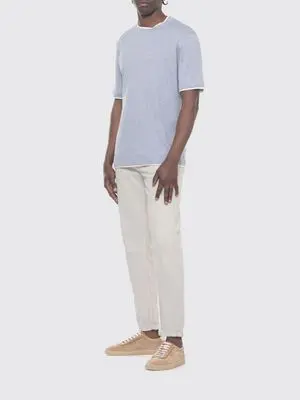Brunello Cucinelli Basic Cotton And Linen Blend T-shirt