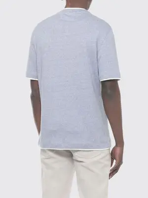 Brunello Cucinelli Basic Cotton And Linen Blend T-shirt