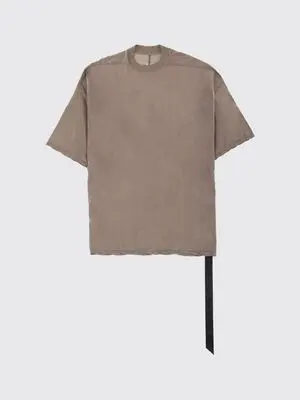 Rick Owens Cotton Oversized T-shirt - Brown