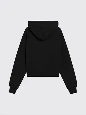 Jacquemus Cropped Hoodie - Black