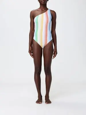 Missoni Missoni One-Shoulder One-Piece Swimsuit Multicolor