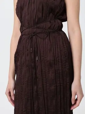 Staud Midi Dress - Brown
