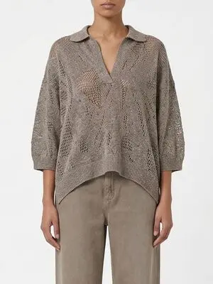 Brunello Cucinelli Brunello Cucinelli Polo Shirt Mud
