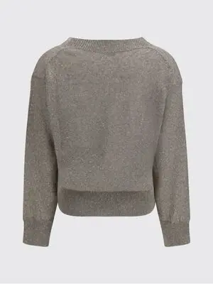 Brunello Cucinelli V-neck Sweater - Mud