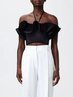 Elisabetta Franchi Off The Shoulder Blouses