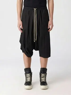 Rick Owens Drawstring Cargo Shorts - Black