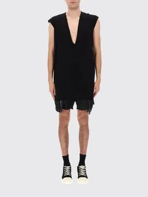Rick Owens Rick Owens Drkshdw Cotton Oversized T-Shirt Black