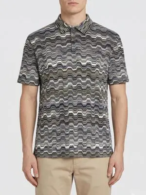 Missoni Color Blocked Polos For Men