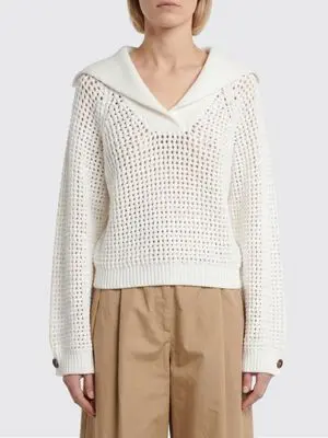 Brunello Cucinelli Ribbed Knit Pullover With Shawl Collar