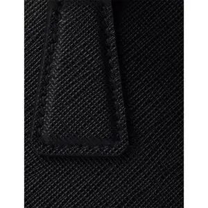 Prada Galleria Mini Leather Tote Bag - Black